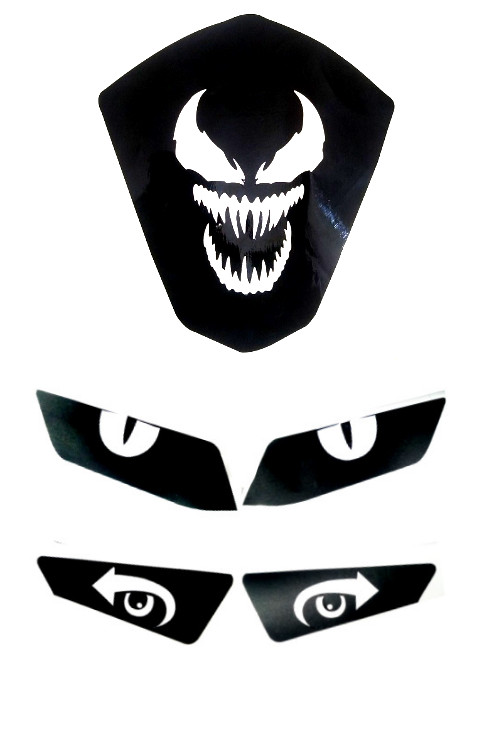 Ntorq Tailight Venom Sticker | Ntorq Eye Indicator Sticker