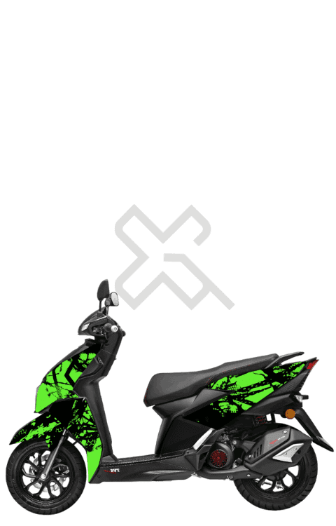 Buy Premium Ntorq Graphics Bike Stickers | Grayfixx