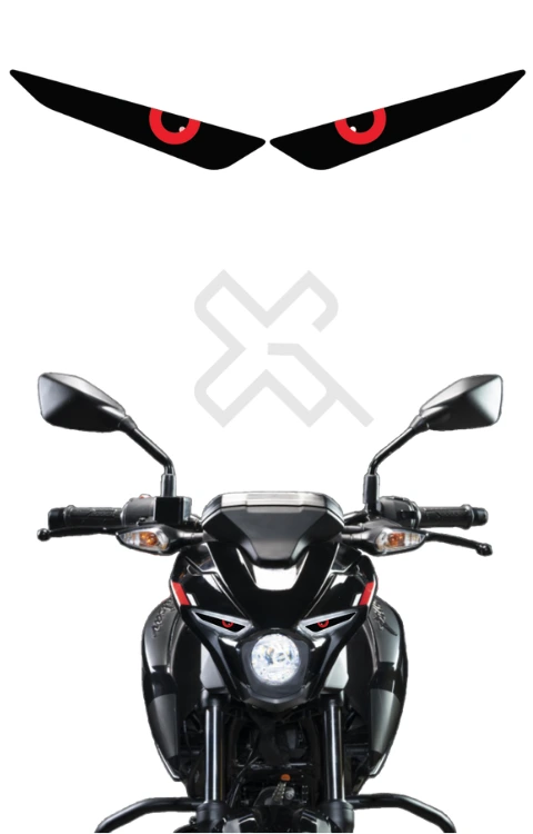 Pulsar N160 Eye Sticker | Pulsar N160 Red Eye Sticker