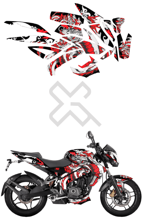 Buy Premium Bajaj Bike Stickers | Grayfixx