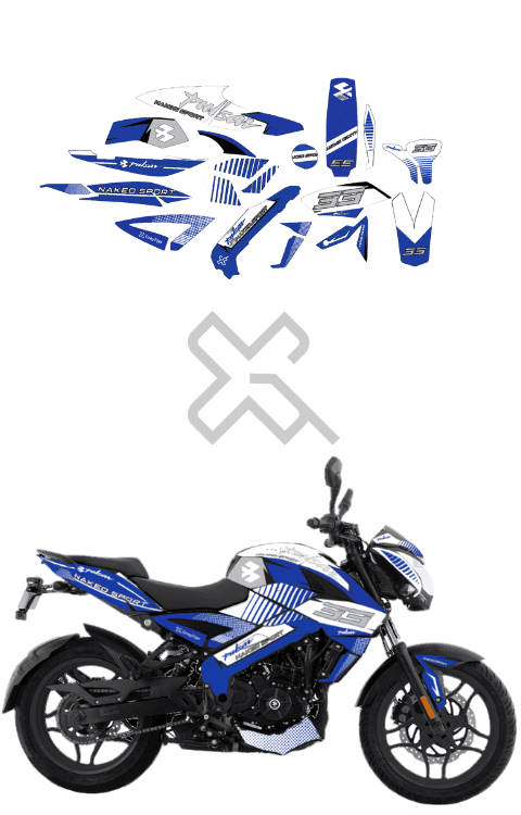 Buy Premium Bajaj Bike Stickers | Grayfixx