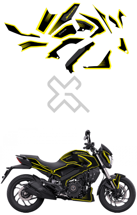 Buy Premium Bajaj Bike Stickers | Grayfixx
