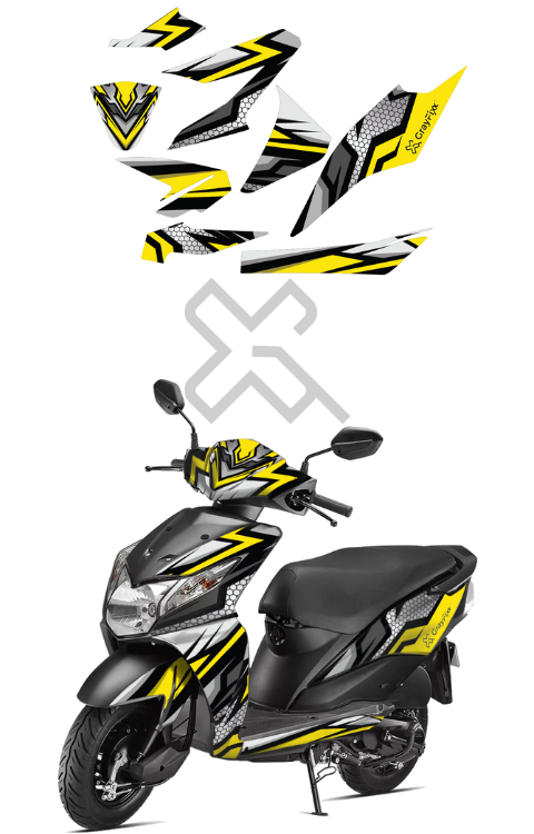 Buy Premium Honda Bike Stickers | Grayfixx