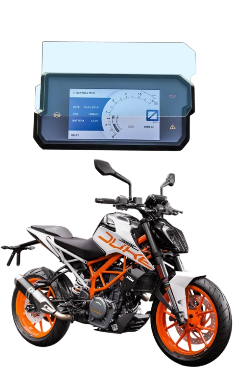Screen Protector For KTM Duke 390 BS6 New Model