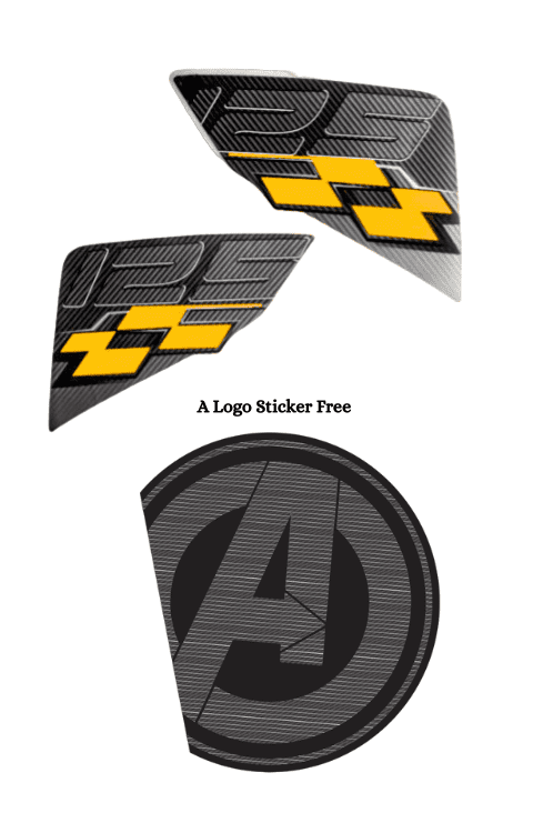 TVS Ntorq Race Edition Yellow Side Panel Sticker | Ntorq Race Edition ...